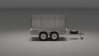 10x6 Boxtop HD Trailer - High Sides 2000kg – Able Trailers
