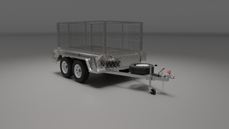 10x6 Boxtop HD Trailer - High Sides 2000kg – Able Trailers
