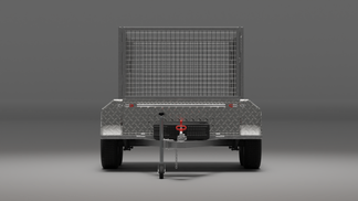 8x5 Boxtop HD Trailer - 400mm High Sides 2000kg – Able Trailers
