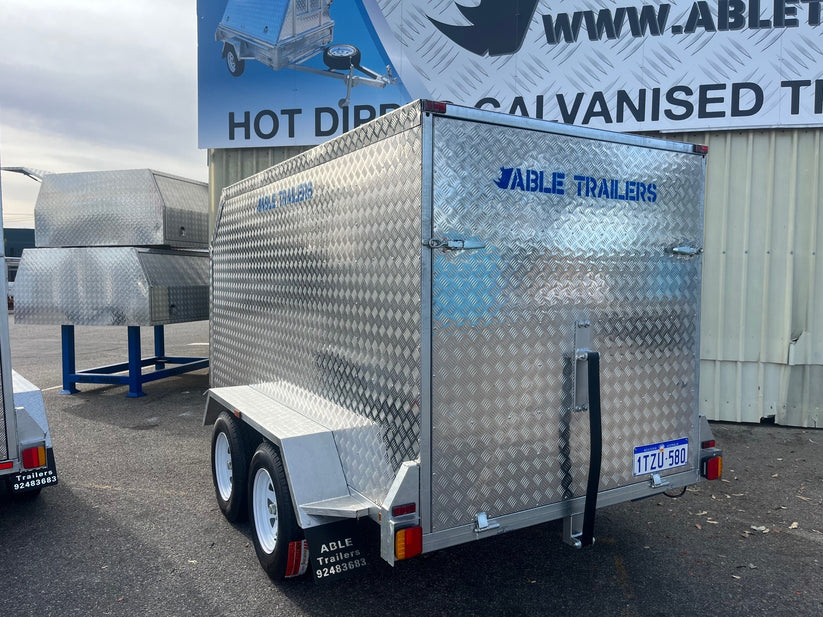 10x5 Short Enclosed Trailer TA 2000kg – Able Trailers